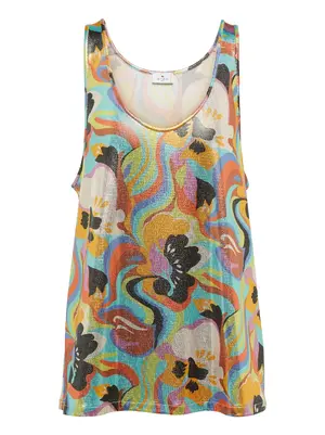 Etro Printed Tank Top - Multicoloured