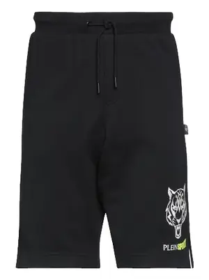 PLEIN SPORT PLEIN SPORT Shorts & Bermuda Shorts Black