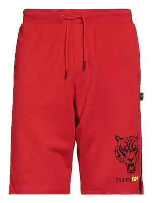 PLEIN SPORT PLEIN SPORT Shorts & Bermuda Shorts Red