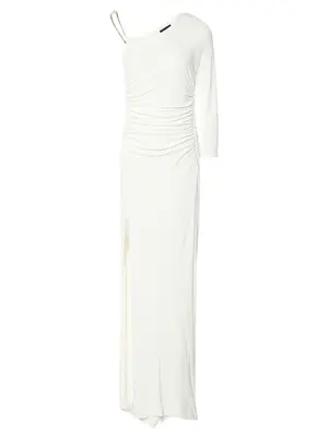 Atos Lombardini Maxi Dress Ivory
