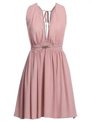 VICOLO VICOLO Mini Flared Dress Pastel Pink