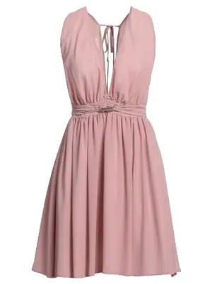 VICOLO VICOLO Mini Flared Dress Pink