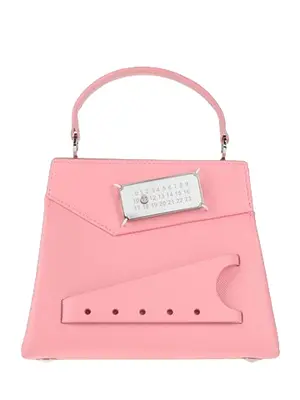 MAISON MARGIELA MAISON MARGIELA Handbag In Light Cow Leather With Appliqués Pink