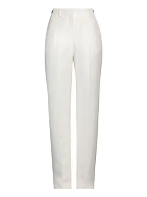 MSGM MSGM Viscose Straight Leg Pants White