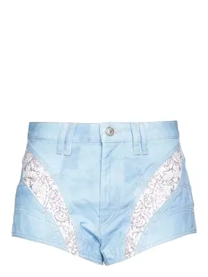 Isabel Marant Denim Hot Pants Blue