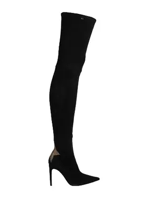 Elisabetta Franchi Over-the-Knee Boots Black