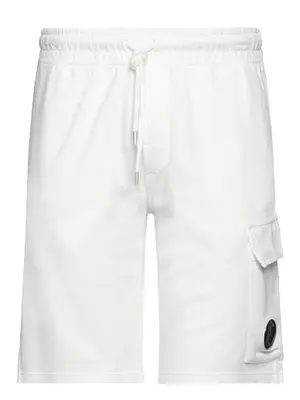 C.P. COMPANY C.P. Company Cotton Cargo Shorts Off White