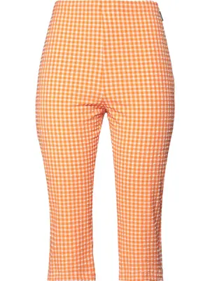 MSGM MSGM Tapered Slim-Leg Pants Orange