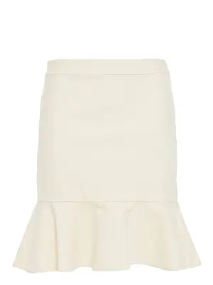Vanessa Bruno VANESSA BRUNO Mini Flared Skirt Ivory