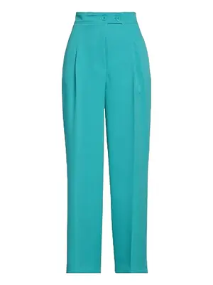 VICOLO VICOLO High-Waisted Straight Leg Pants Blue