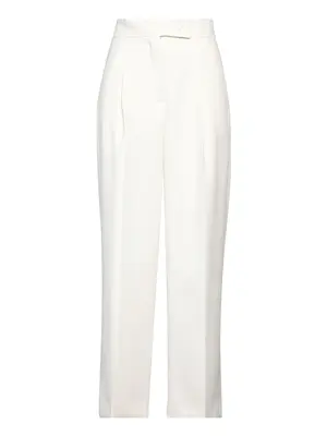 VICOLO VICOLO High-Waisted Straight Leg Pants White