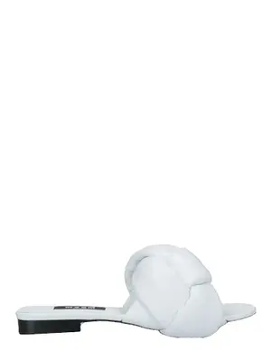 MSGM MSGM Leather Slide Sandals