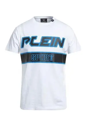 PLEIN SPORT T-shirt Size Cotton, Elastane - White