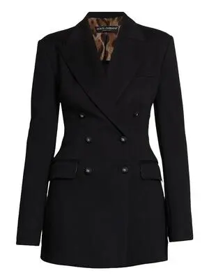 DOLCE & GABBANA Formfitting Double-breasted Jacket
