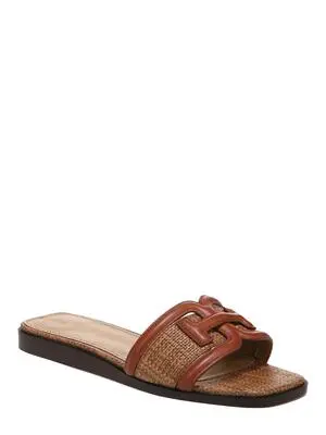 Sam Edelman Sam Edelman Irina Slide Sandal Rich Cognac/cuoio