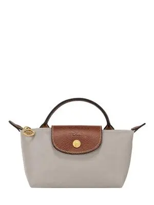Longchamp Le Pliage Cosmetics Case - Pebble
