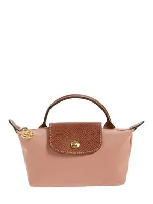 Longchamp Le Pliage Cosmetics Case - Pink Tea