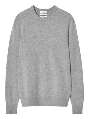 Cos COS Pure Cashmere Sweater Grey