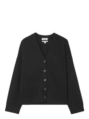 Cos Cashmere Cardigan Black