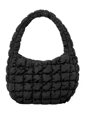 Cos Quilted Mini Bag - Black