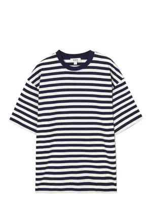 Cos Oversized T-Shirt Blue