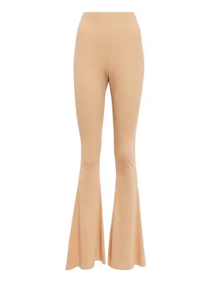Magda Butrym High-rise Flared Pants - Beige