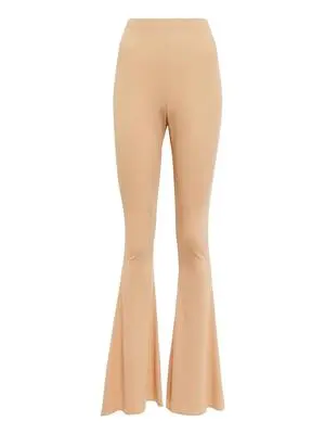 Magda Butrym High-rise Flared Pants - Beige