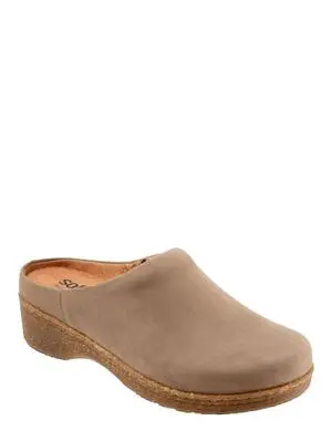 Softwalk Arvada Mule - Taupe Nubuck