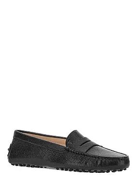 TOD'S City Gommino Drivers Black Leather