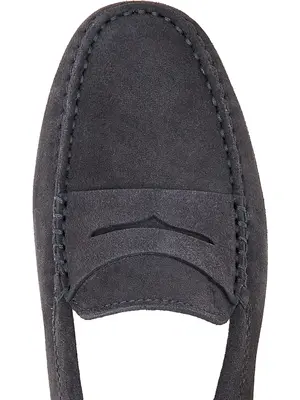 TOD'S City Gommino Drivers Dark Grey Suede
