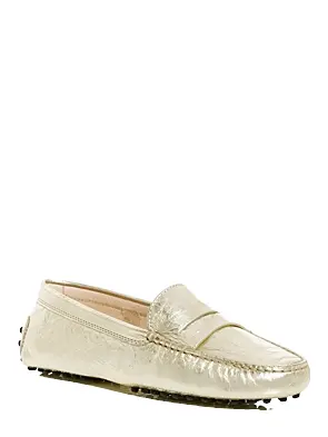 TOD'S City Gommino Drivers Light Gold