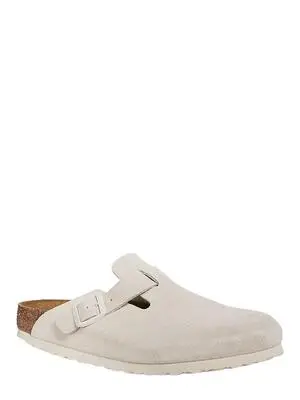 BIRKENSTOCK Boston Clogs - Antique White