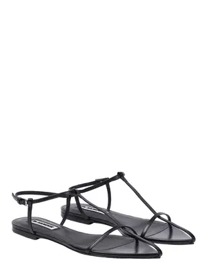 JIL SANDER Jil Sander Tripon Leather Sandals