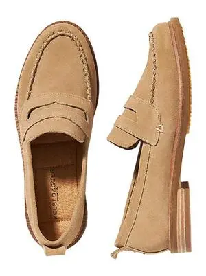 KELSI DAGGER BROOKLYN Lens Loafers - Almond