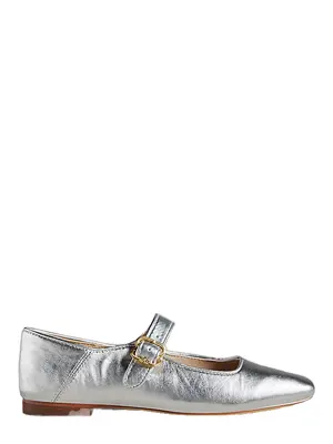 Sam Edelman Sam Edelman Michaela Mary Jane Flats Silver