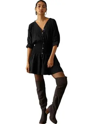 KELSI DAGGER BROOKLYN Kelsi Dagger Brooklyn Logan Over-The-Knee Boots Dark Grey