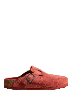 BIRKENSTOCK Boston Clogs Red