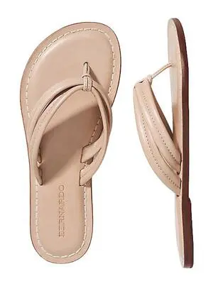 Bernardo Miami Leather Sandals Pink