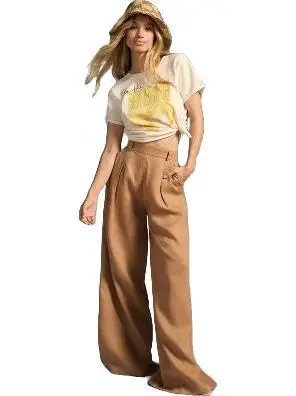 Maeve Maeve The Caitl Boxy Tee Beige