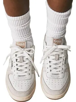 Gola Hawk Sneakers - White/offwhite/gold