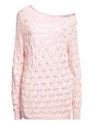 PINK MEMORIES PINK MEMORIES Knitted Lightweight Sweater Pink