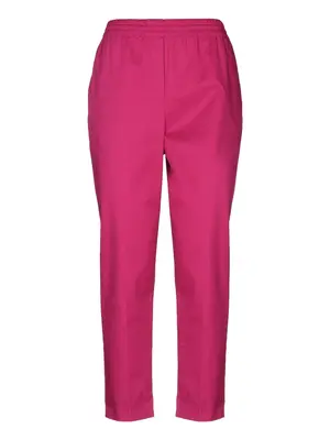 Theory THEORY Tapered Cropped Pants Fuchsia