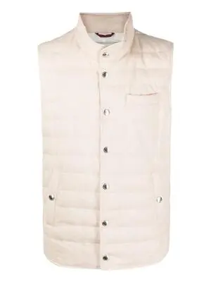 BRUNELLO CUCINELLI Feather-down Padded Gilet