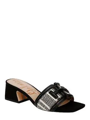 Sam Edelman Sam Edelman Waylon Slide Sandal Black/ Natural