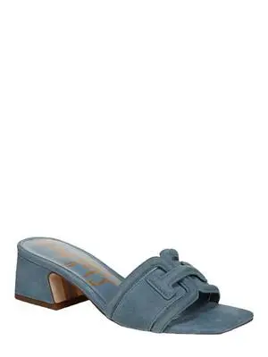 Sam Edelman Sam Edelman Waylon Slide Sandal Dark Coastal Blue