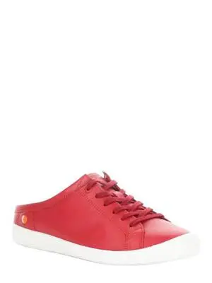 Fly London Softinos By Fly London Idle Leather Sneakers 004 Cherry Red Smooth