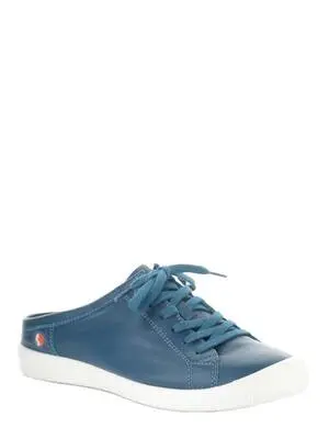 Fly London Softinos By Fly London Idle Leather Sneakers 019 Blue Denim