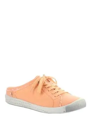 Fly London Softinos By Fly London Idle Leather Sneakers Peach