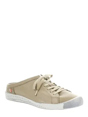 Fly London Softinos By Fly London Idle Leather Sneakers Sludge Washed