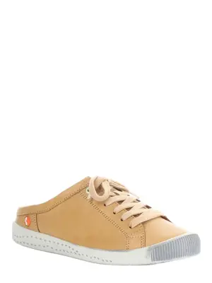 Fly London Softinos By Fly London Idle Leather Sneakers Warm Orange